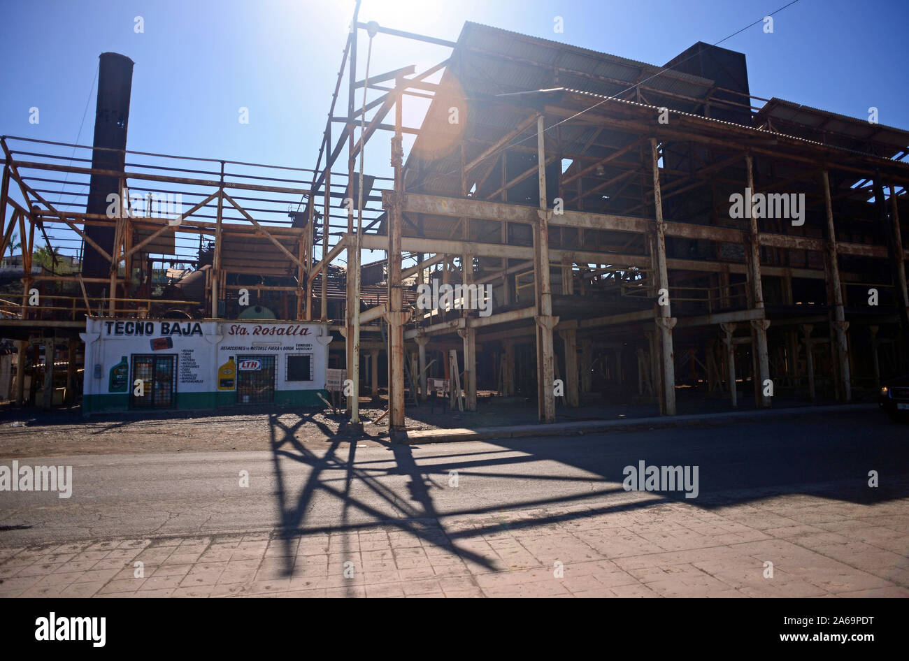 Santa Rosalia, Baja California Sur, Mexico Stock Photo - Alamy