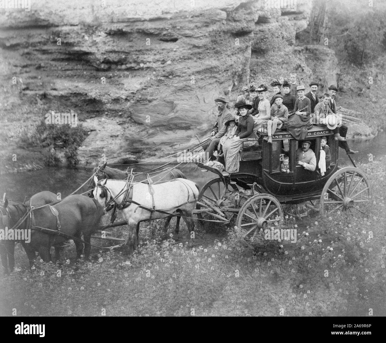 Black Female Stagecoach Driver