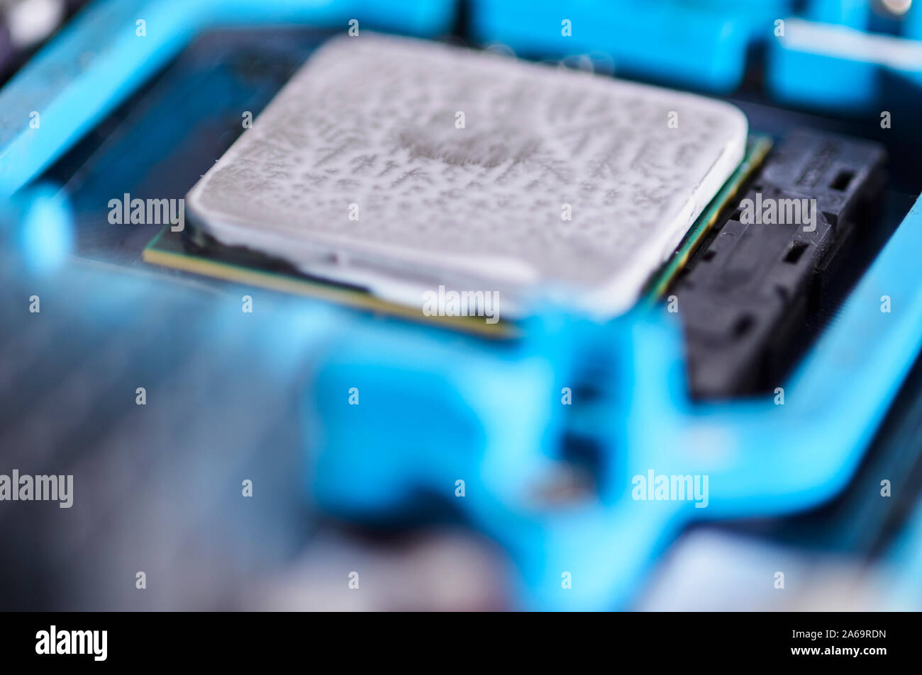 Macro Photography Computer Motherboard in detail close up Stock Photo ...