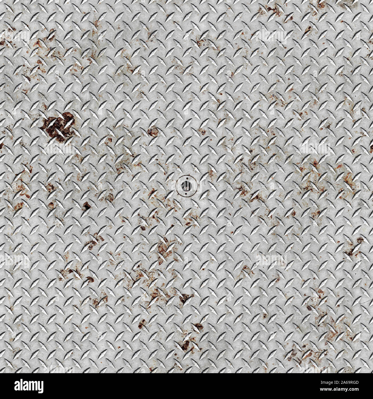 Seamless texture of steel floor plate with bumped diamond patterrn and ...