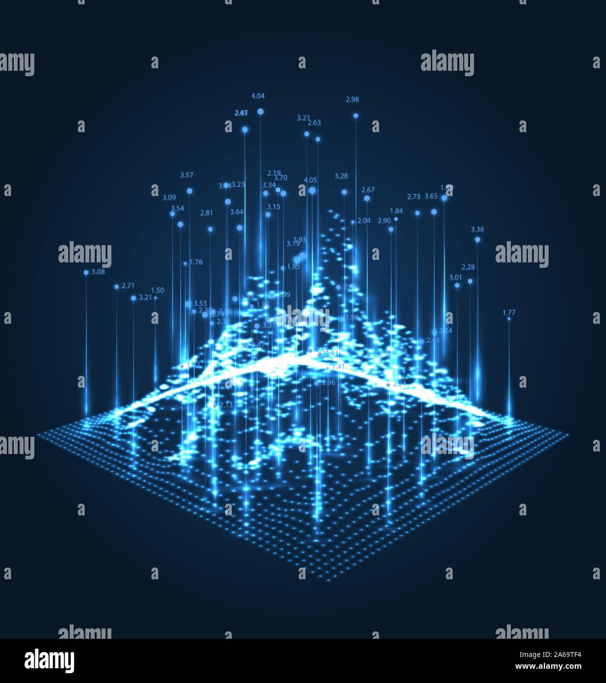 Terrain 3d contour mapping Stock Vector Images - Alamy