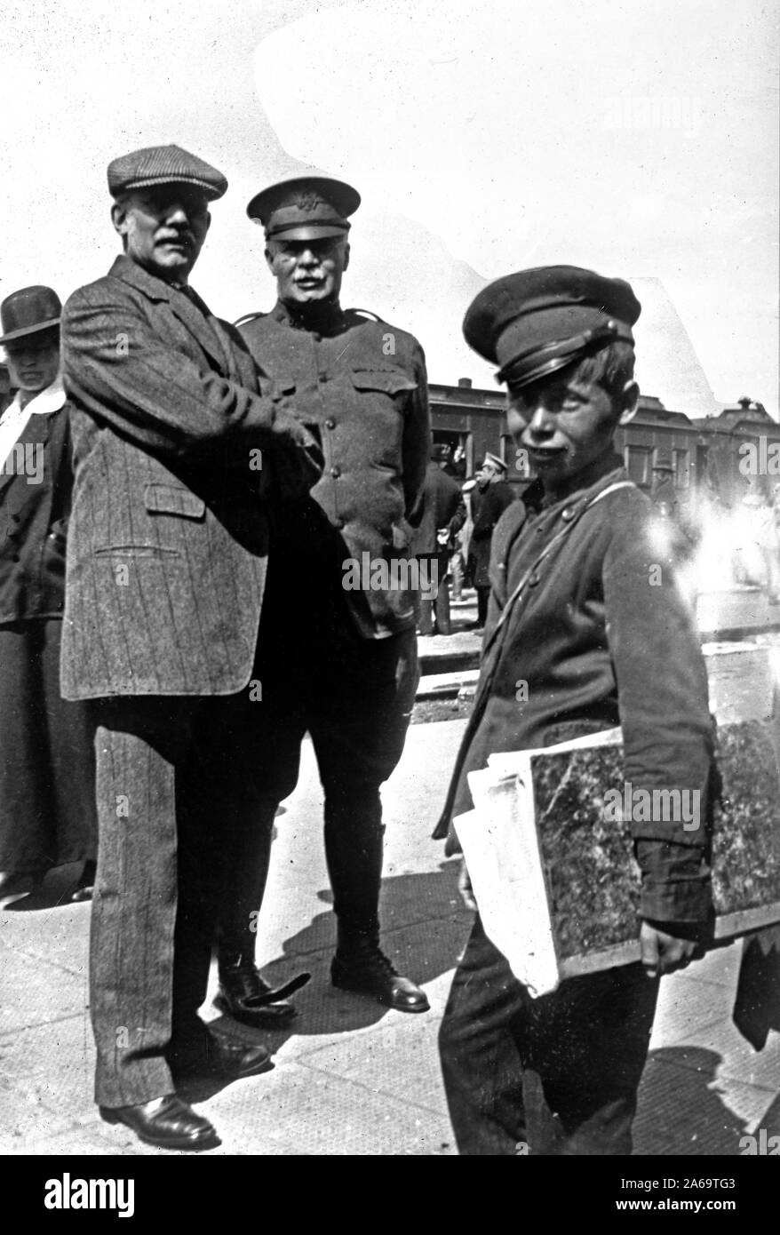 War in Russia - General Hugh Scott, a member of the Root Commission ...