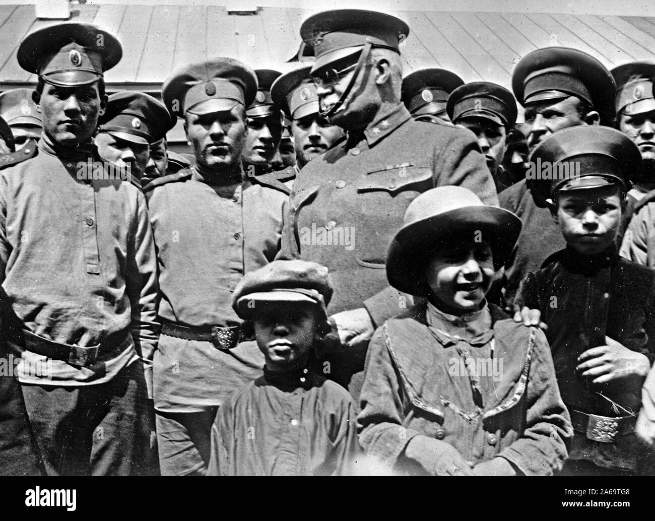 War in Russia - General Hugh Scott, a member of the Root Commission ...