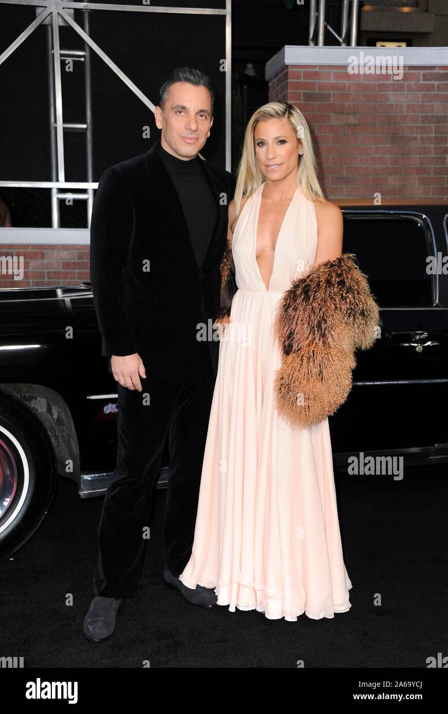 Los Angeles, CA. 24th Oct, 2019. Sebastian Maniscalco, Lana Maniscalco ...