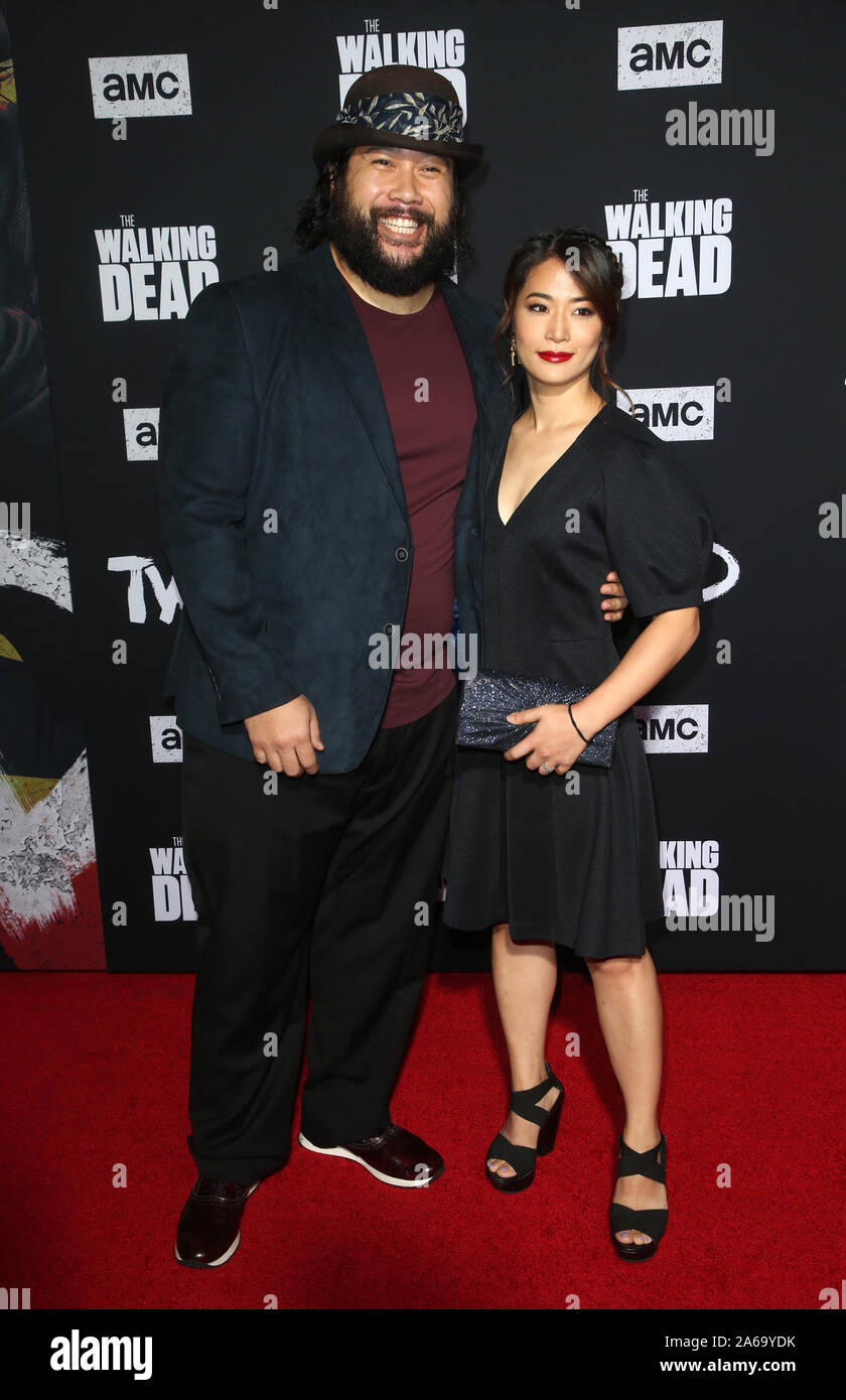 The Walking Dead Premiere and Party Featuring: Cooper Andrews, Abin ...
