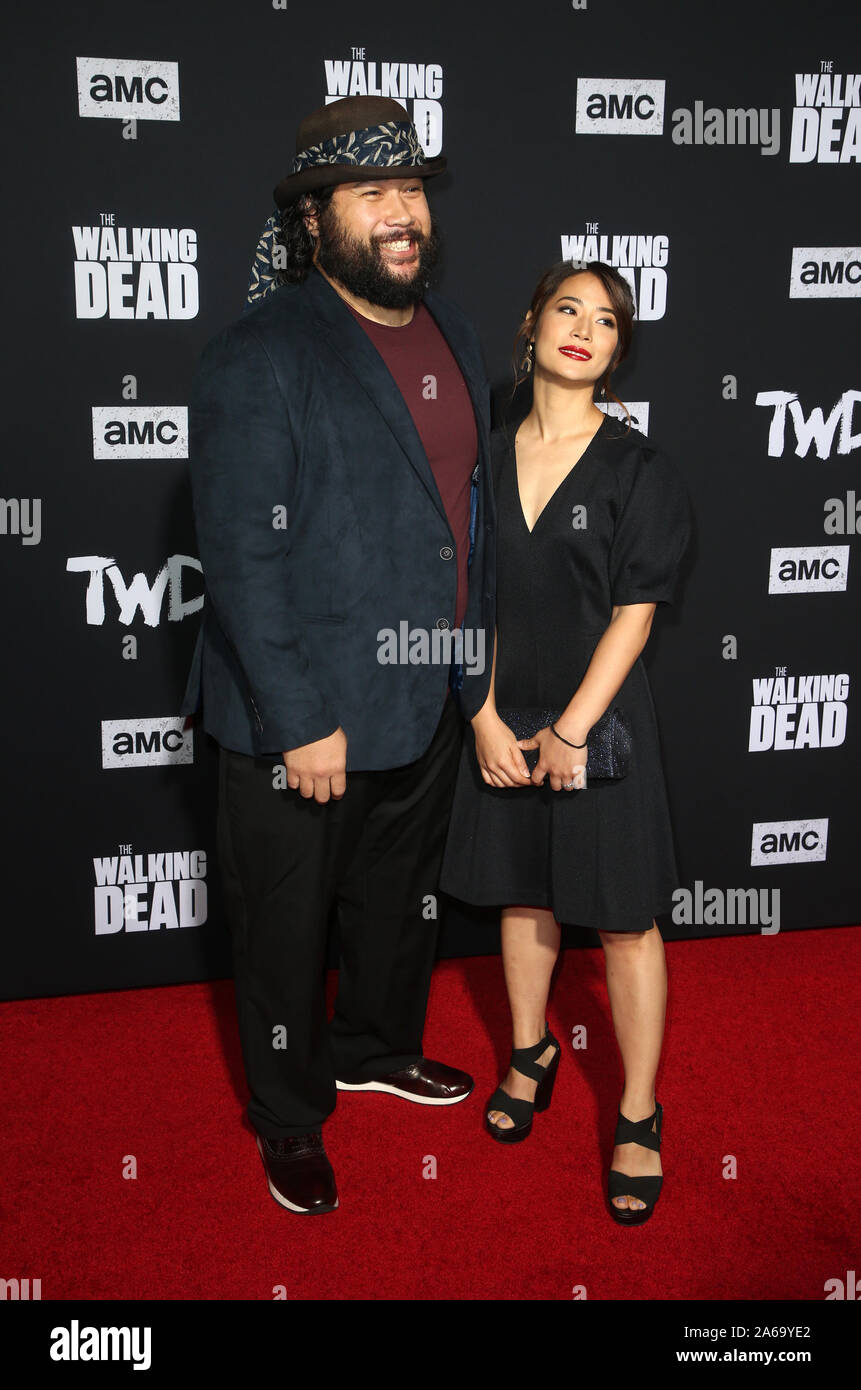 The Walking Dead Premiere and Party Featuring: Cooper Andrews, Abin ...