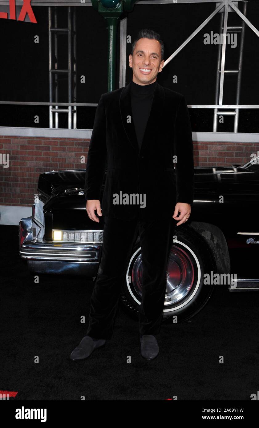 Los Angeles, CA. 24th Oct, 2019. Sebastian Maniscalco at arrivals for ...