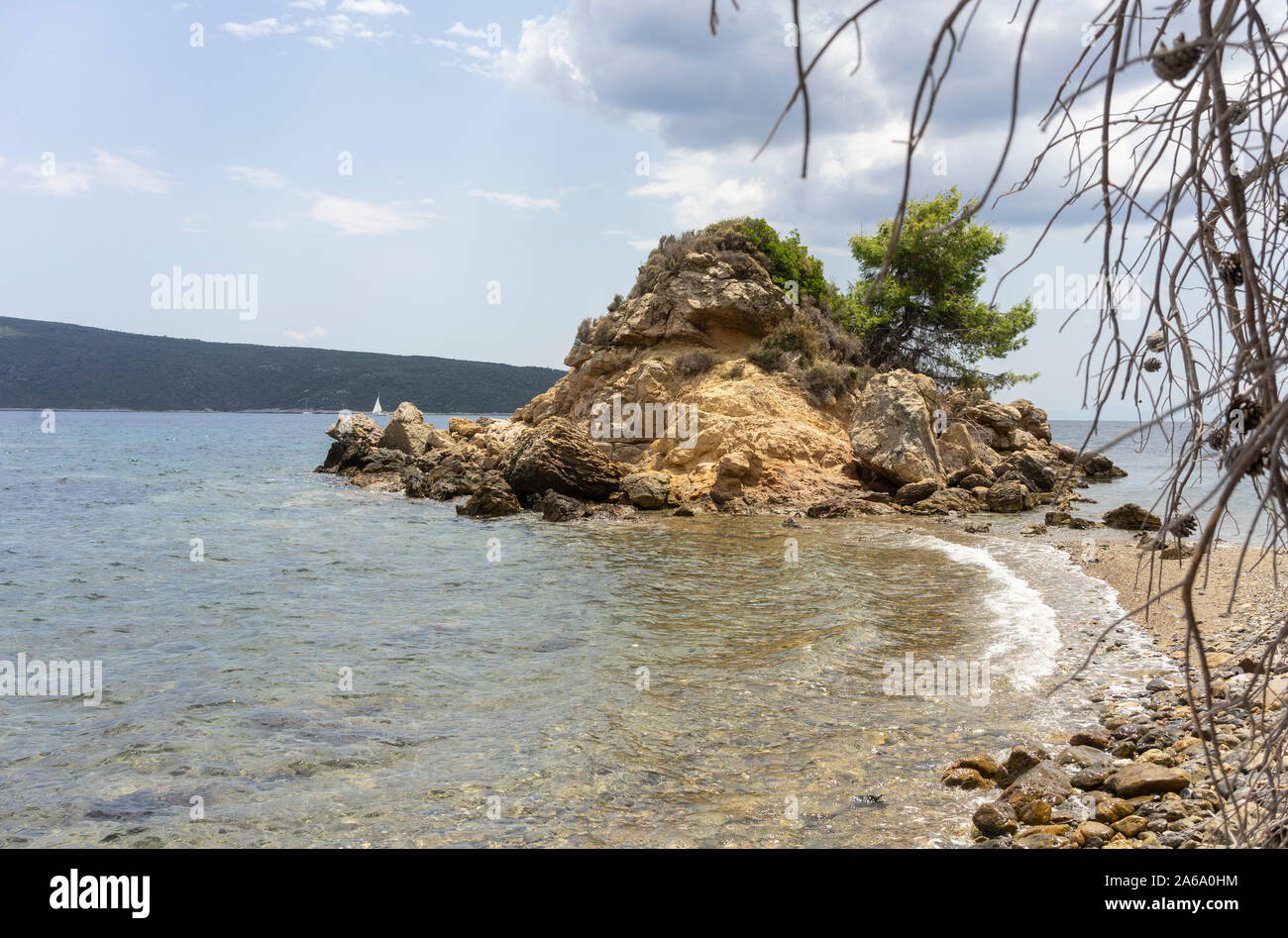 Steni vala beach alonissos hi-res stock photography and images - Alamy