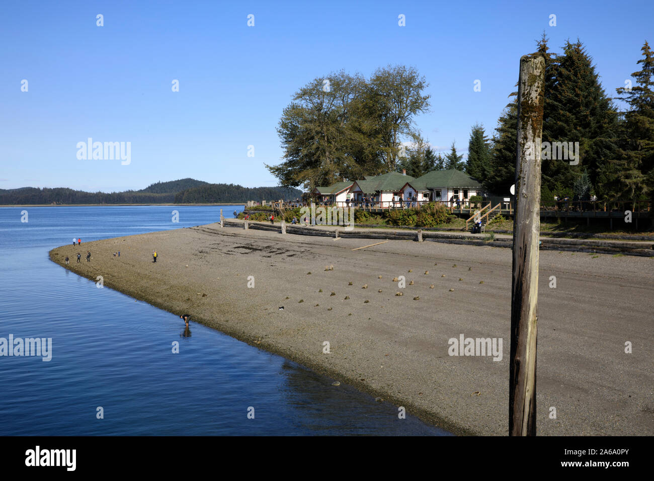 Strait Point view, Strait Point, Alaska, USA Stock Photo - Alamy