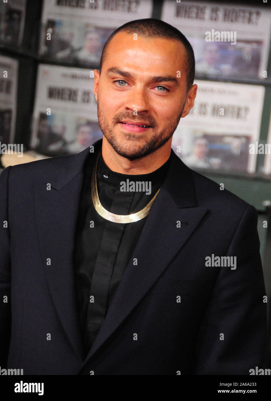 Hollywood, California, USA 24th October 2019 Actor Jesse Williams ...