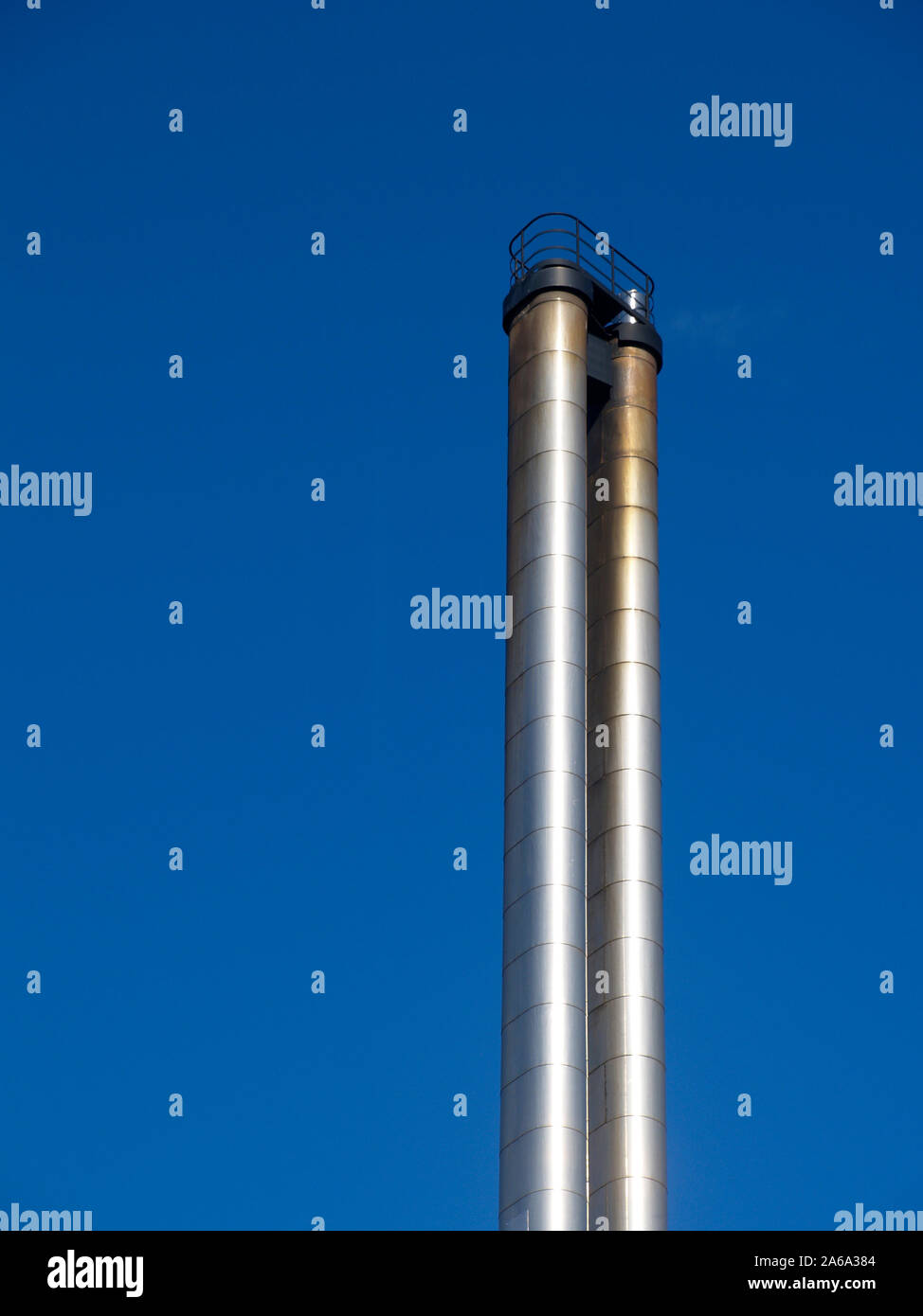 Metal chimney hi-res stock photography and images - Alamy
