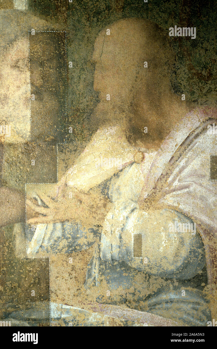 Leonardo Da Vinci The Last Supper Restoration Digital Reconstruction