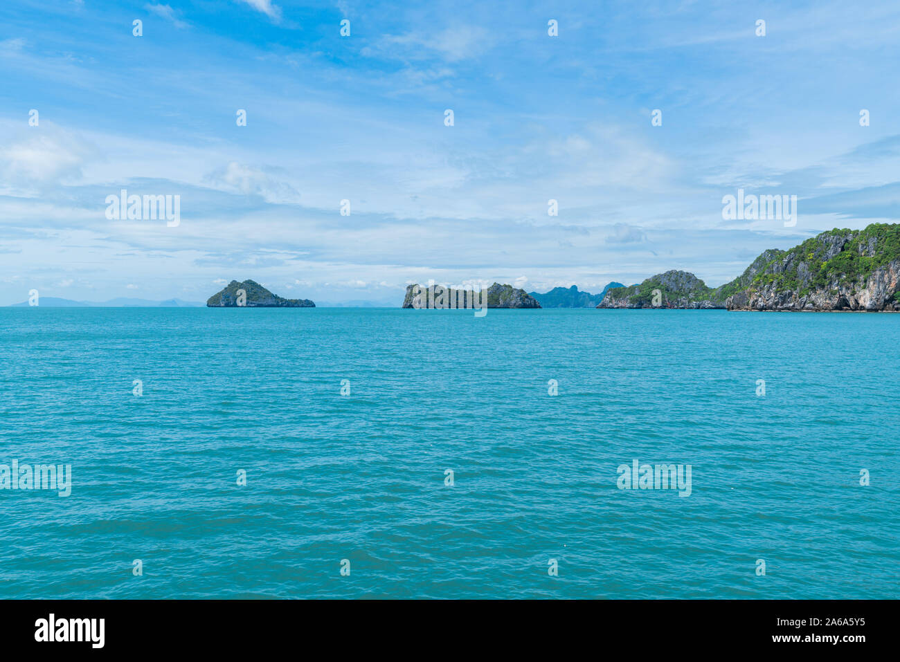 Sunny Scenery on Ang Thong National Park in Koh Samui, Thailand Stock ...