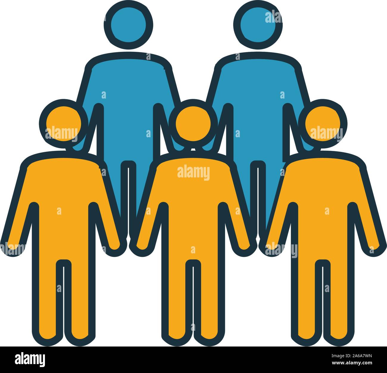 Human Resource icon. Simple element from project management icons ...