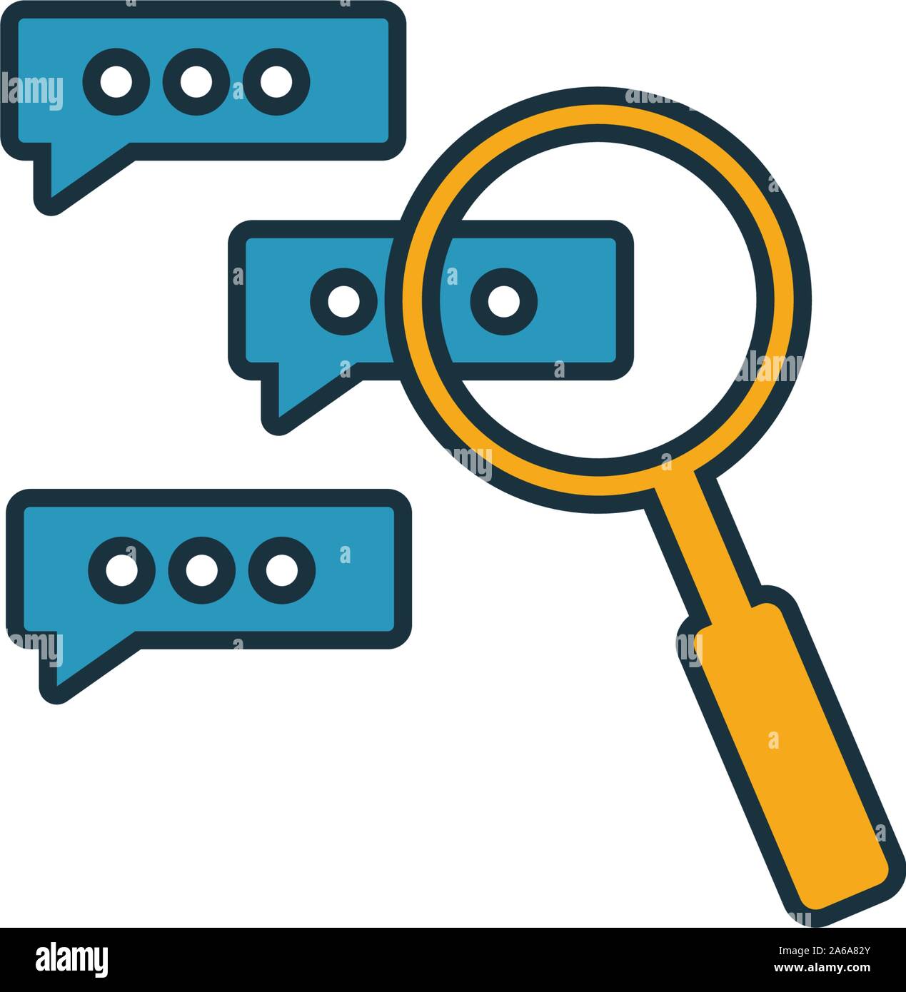 Monitoring Feedback icon. Simple element from project management icons ...