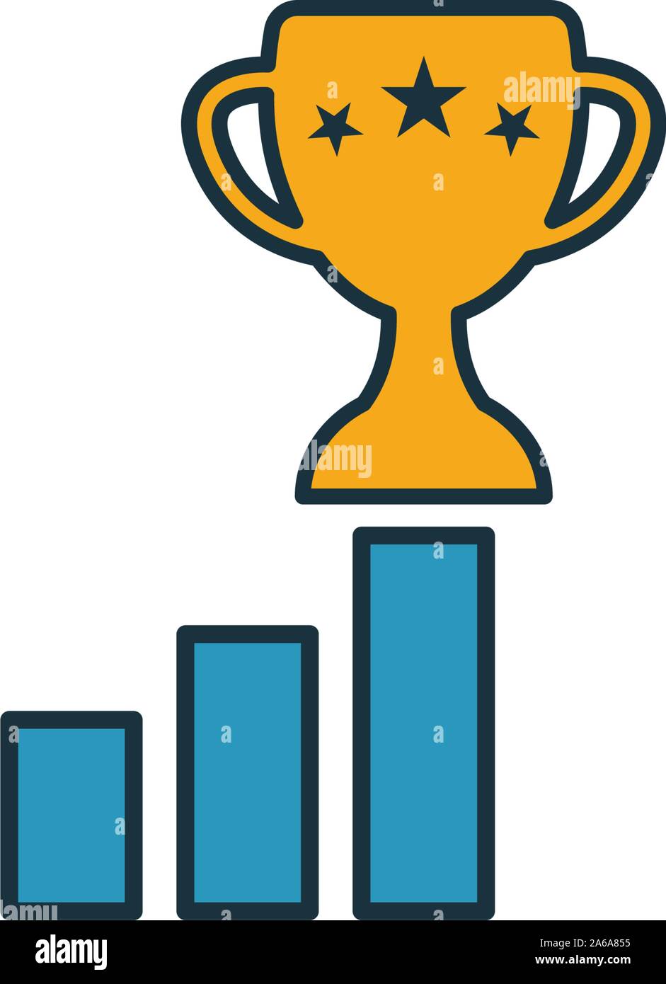 Success icon. Simple element from project management icons collection ...