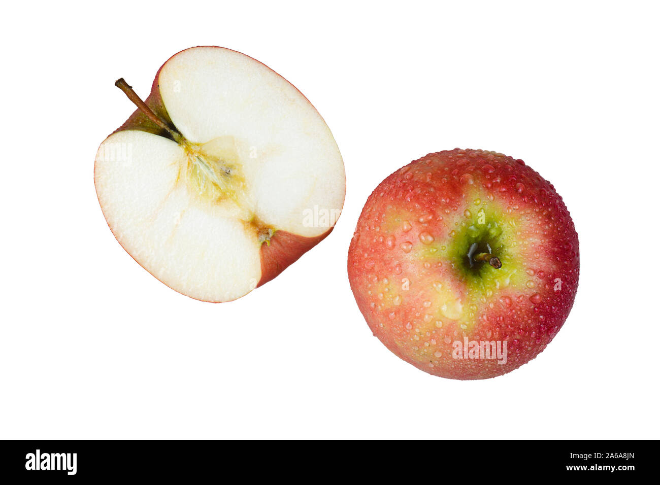 Fuji apple Cut Out Stock Images & Pictures - Alamy