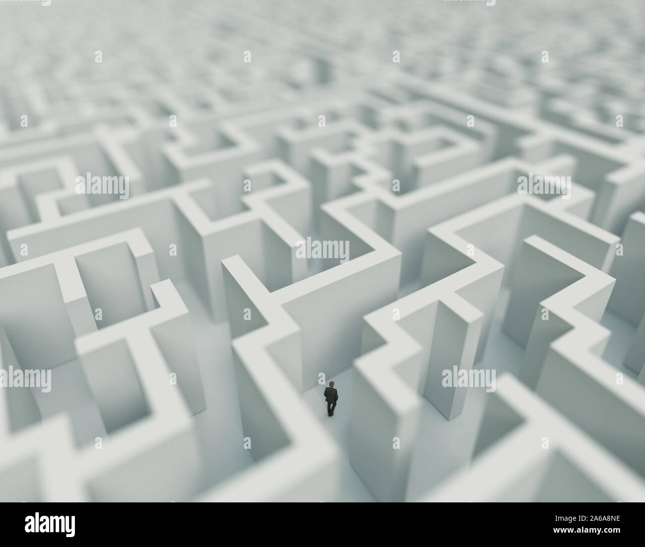 Human maze hi-res stock photography and images - Alamy