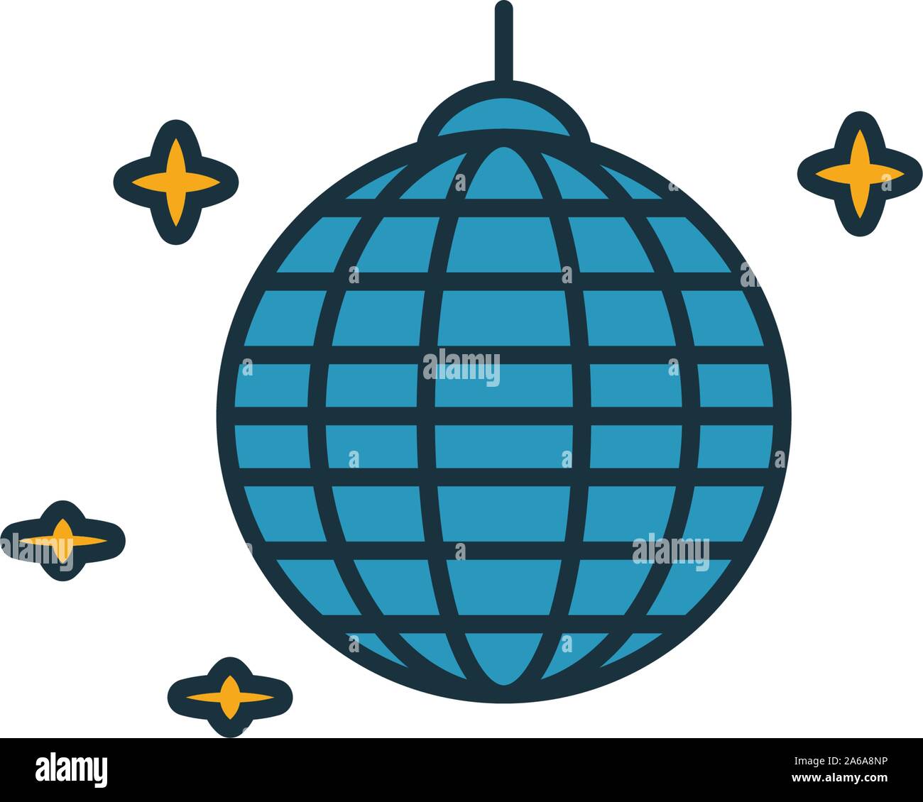 Disco Ball icon. Simple element from party icon icons collection ...