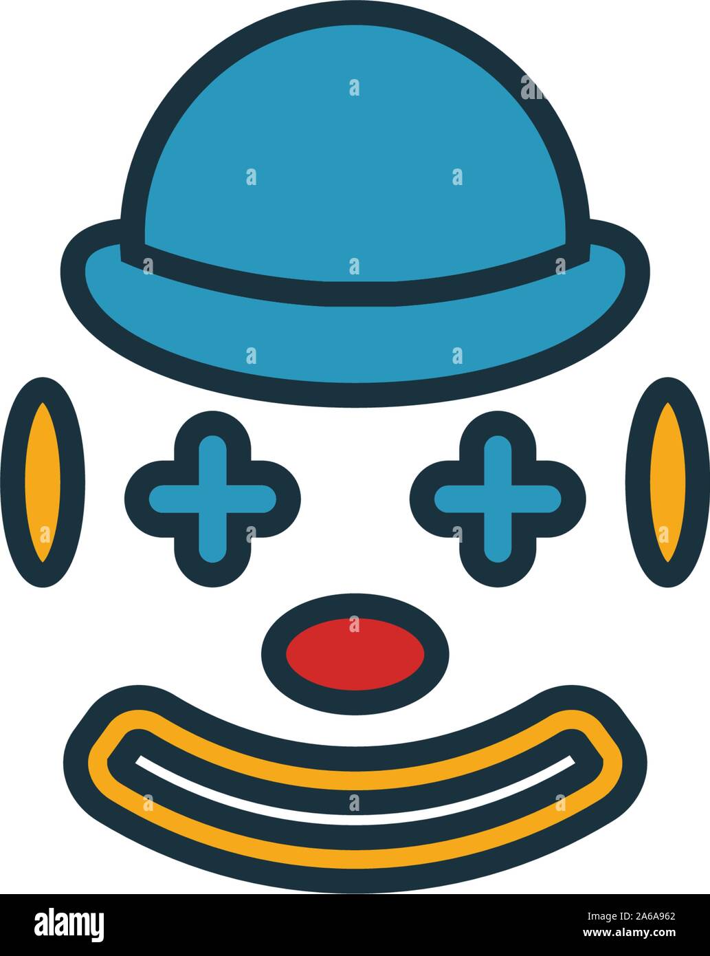 Clown icon. Simple element from party icon icons collection. Creative ...