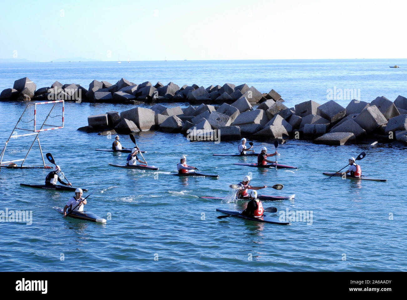Italy : Canoe race in the sea of Salerno, October 2019 Stock Photo - Alamy
