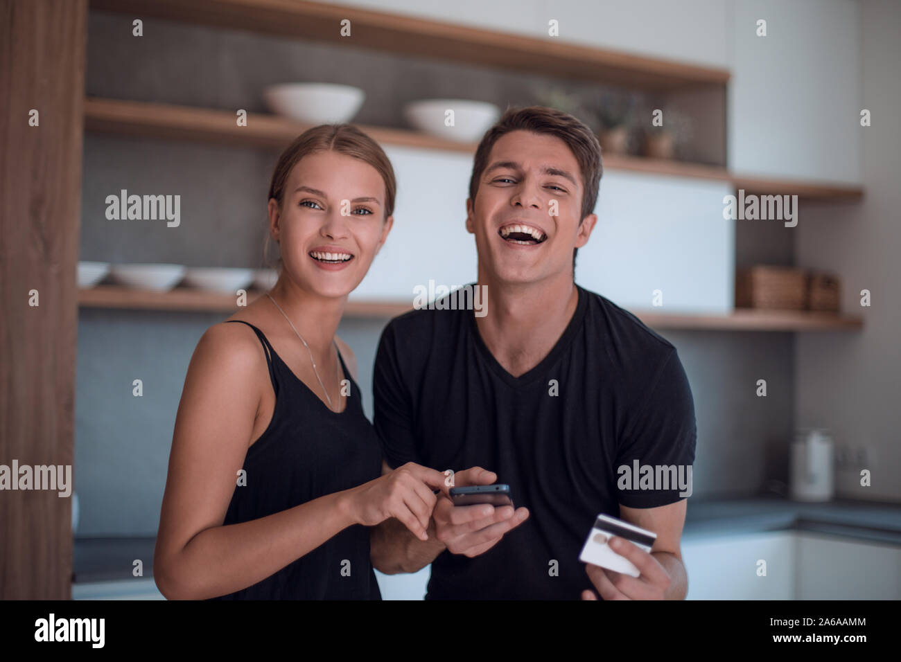 Couple order fast food hi-res stock photography and images - Alamy