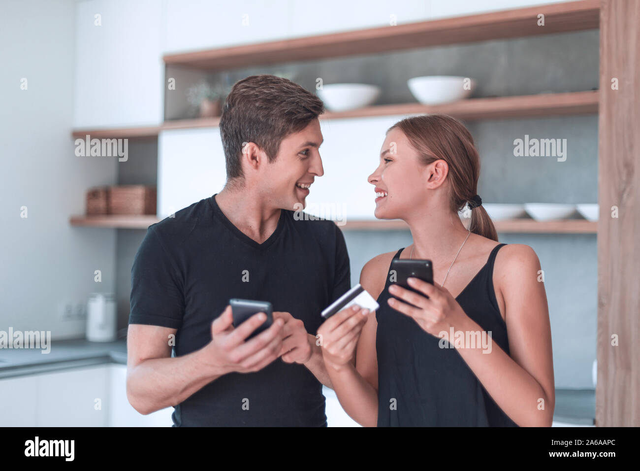 Couple order fast food hi-res stock photography and images - Alamy