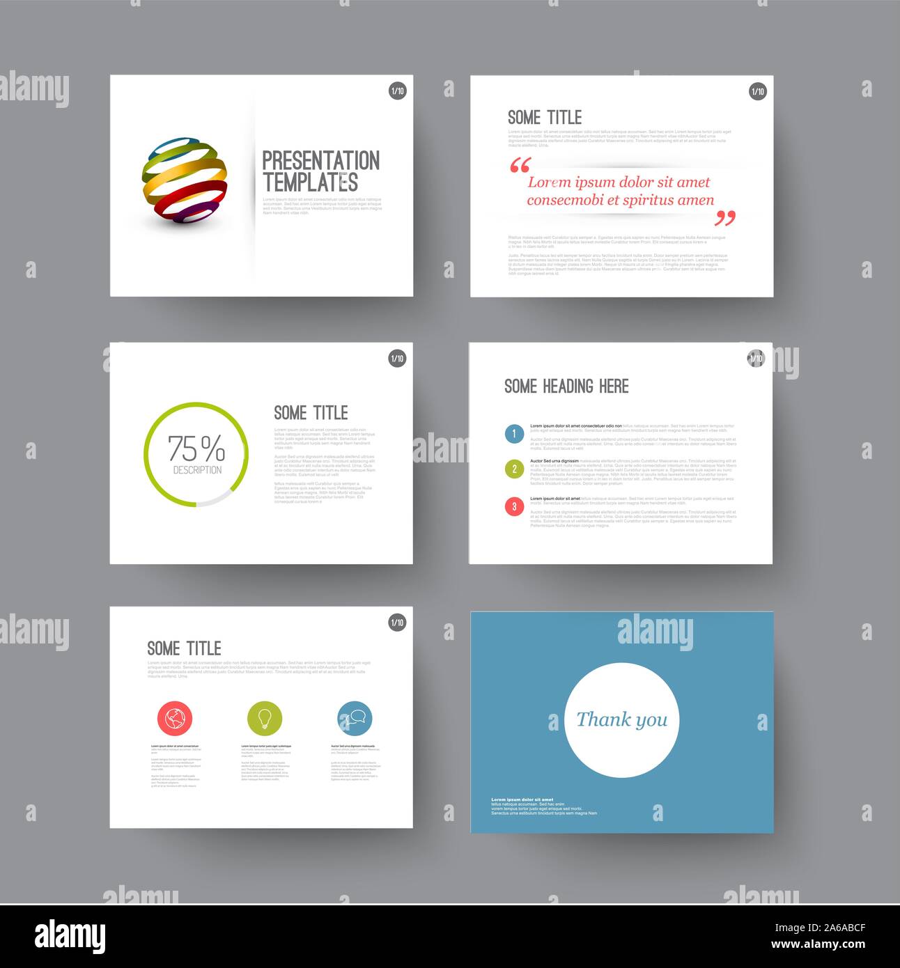 Powerpoint slides Stock Vector Images - Alamy