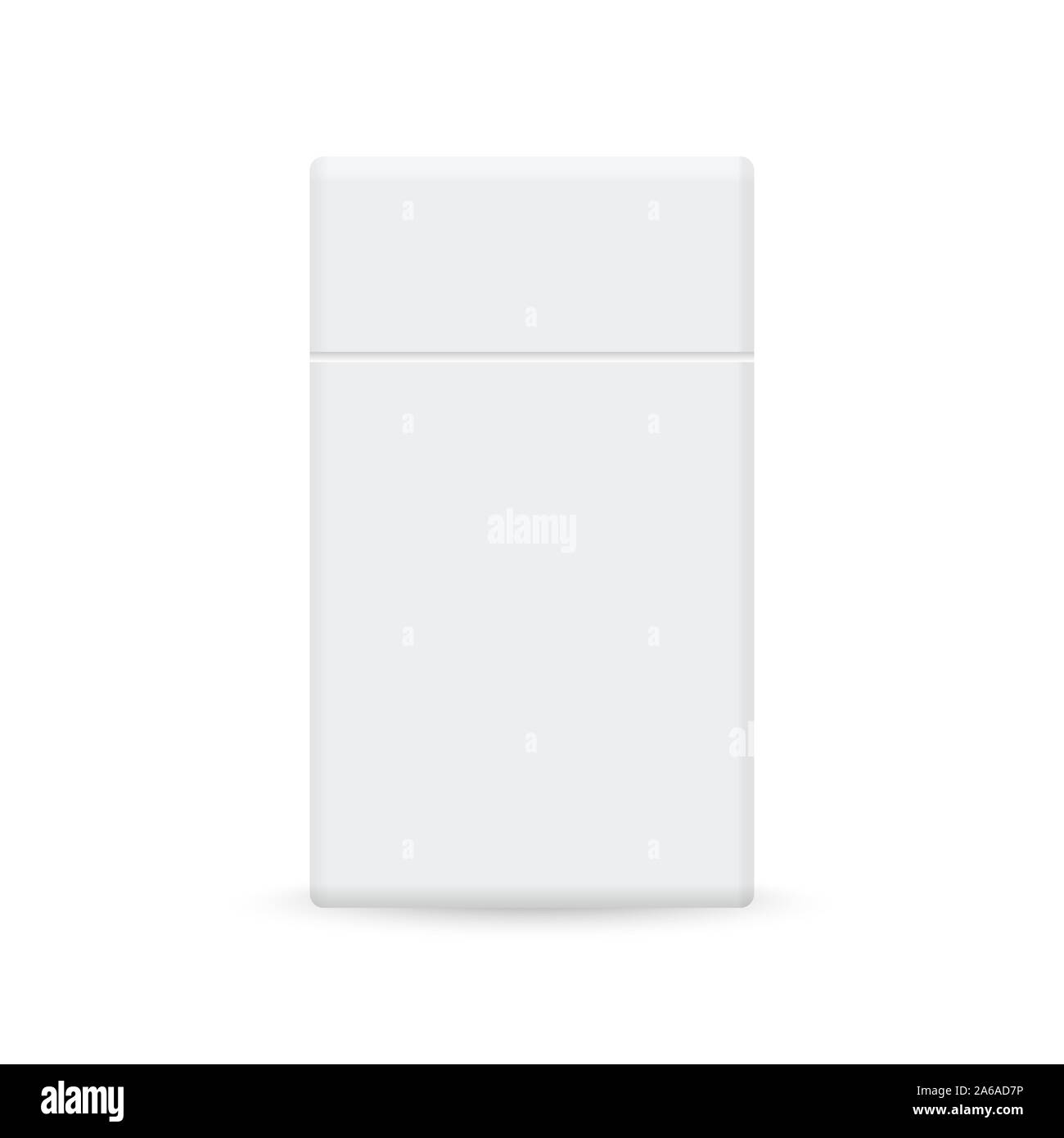 Realistic blank cigarette pack template. Vector illustration Stock ...