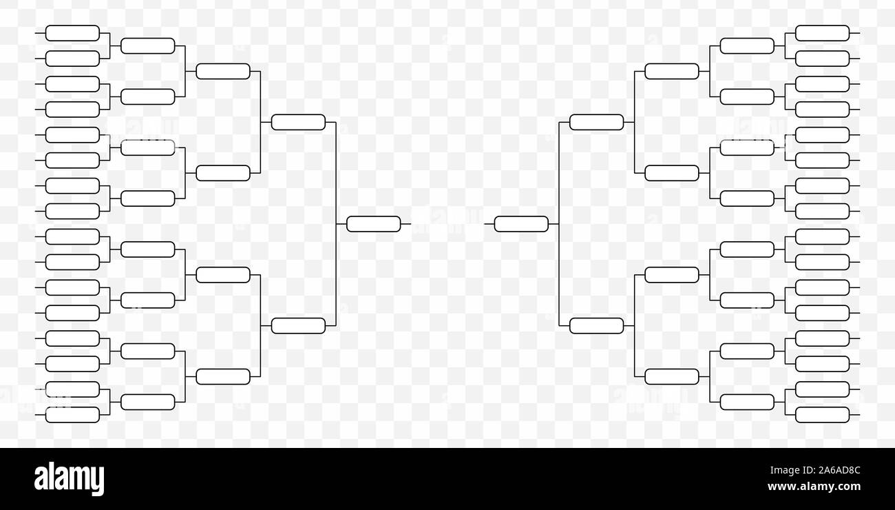 Team Tournament bracket. Play off template Stock Vector Image & Art - Alamy