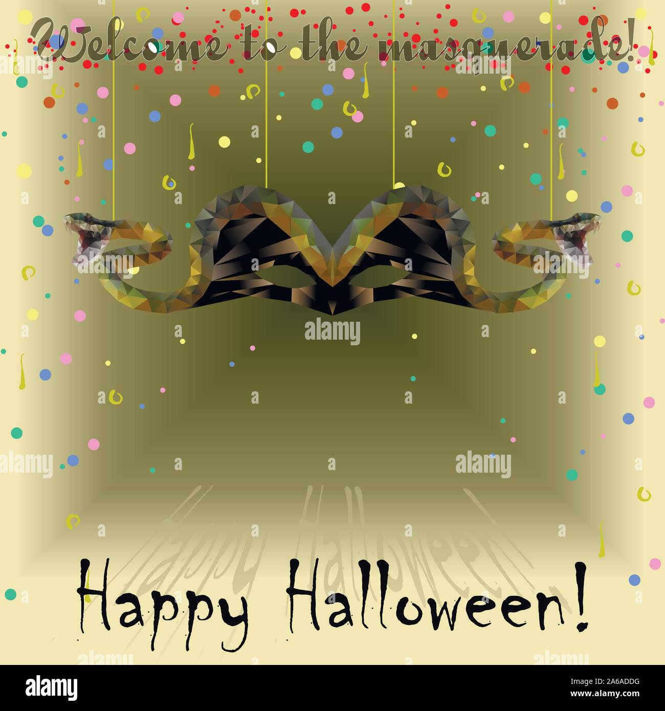 Masquerade Stock Vector Images - Alamy