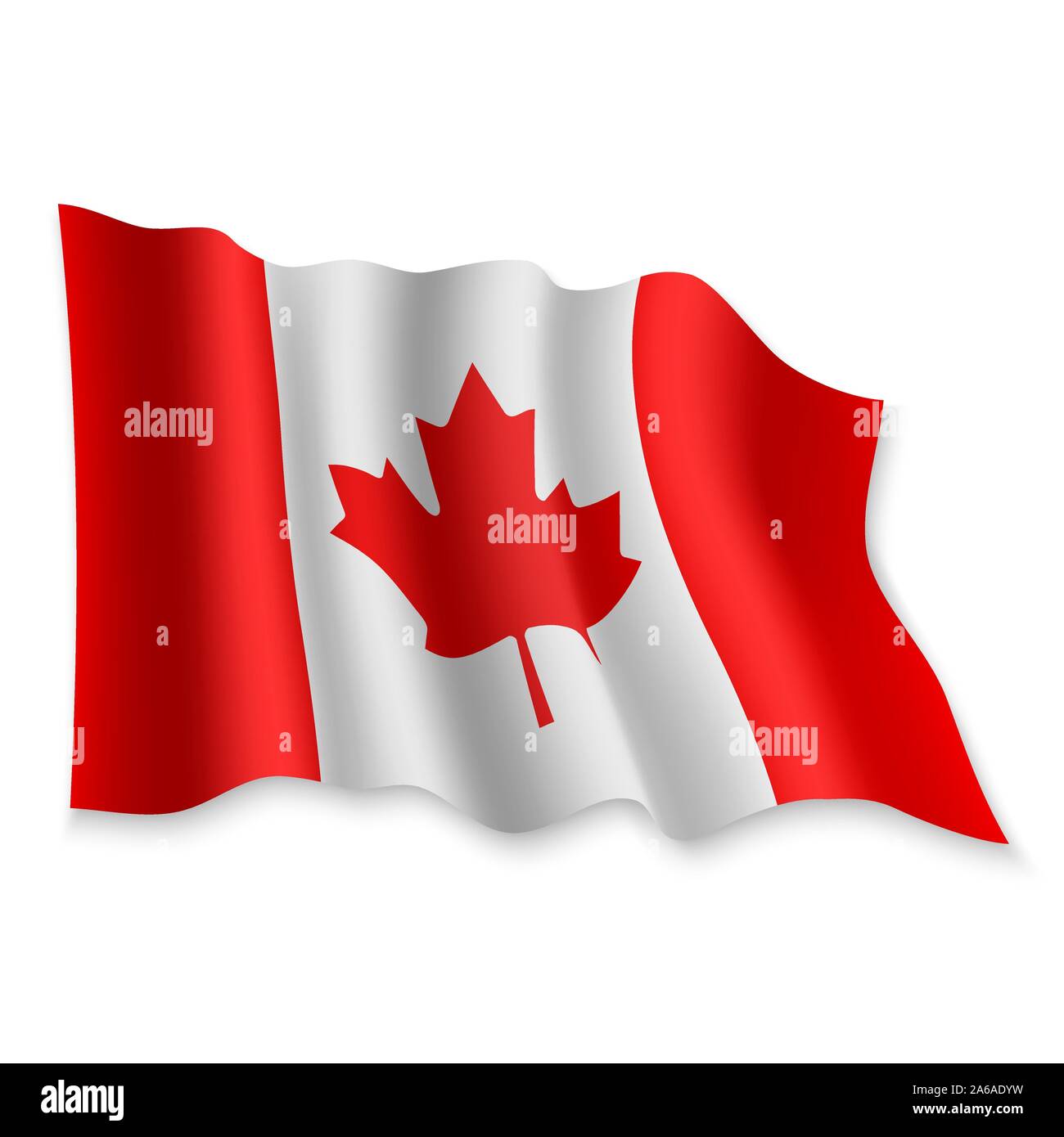 Canada ensign Stock Vector Images - Alamy