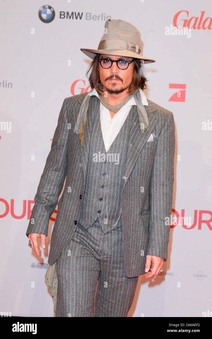BERLIN, GERMANY - DECEMBER 14: Actor Johnny Depp attends the European ...