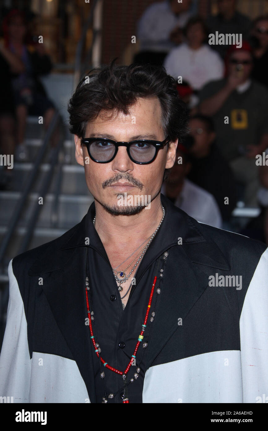 London, UK. 09th May, 2011. LONDON, ENGLAND - MAY 09: Johnny Depp ...