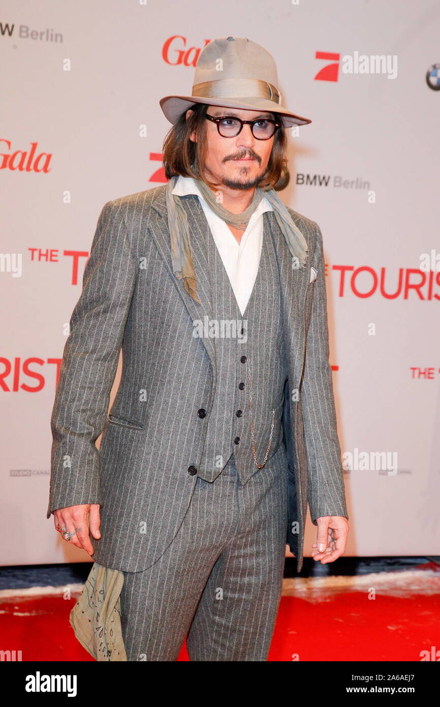 BERLIN, GERMANY - DECEMBER 14: Actor Johnny Depp attends the European ...