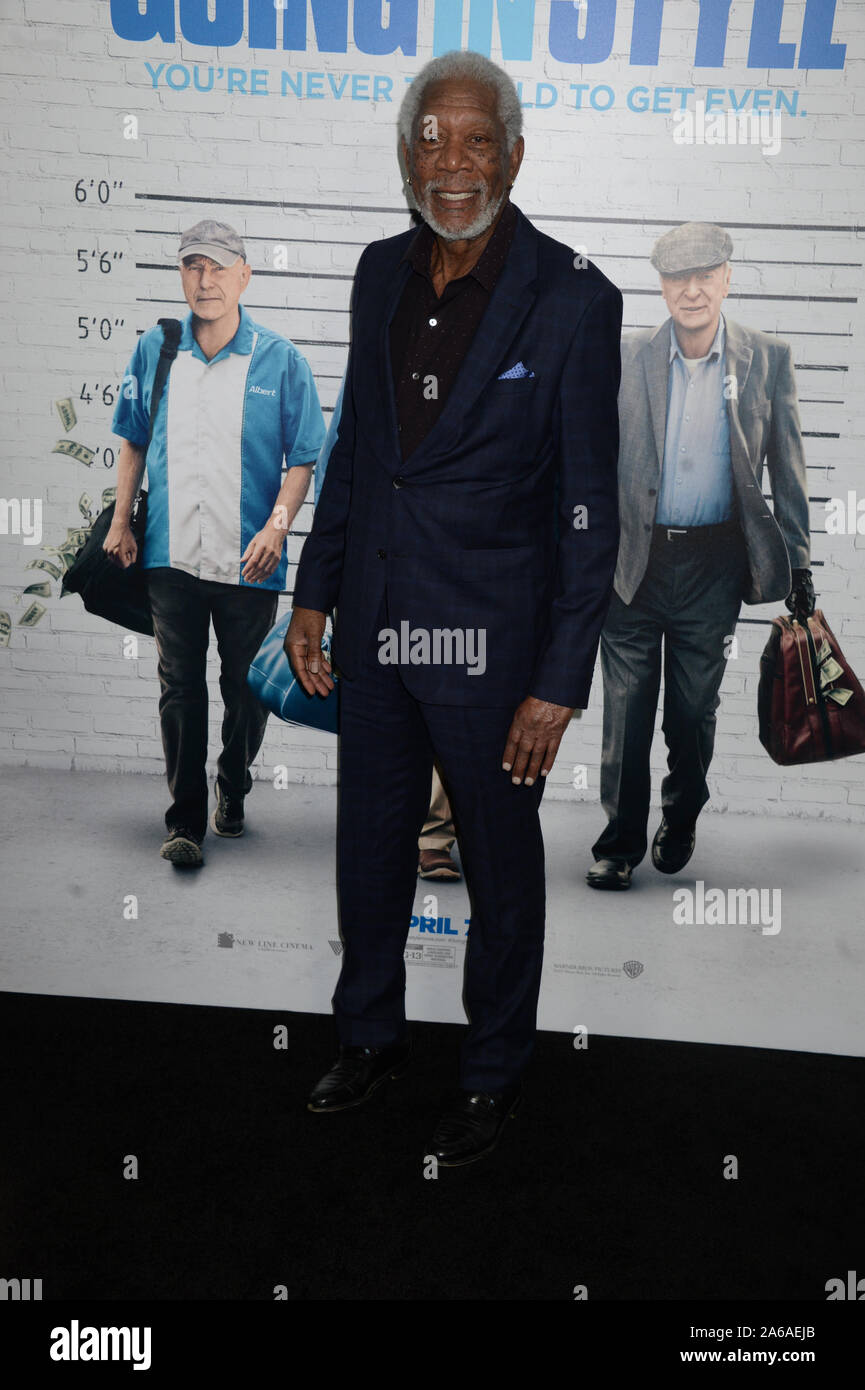 NEW YORK, NY - MARCH 30: Morgan Freeman attends the 'Going In Style ...