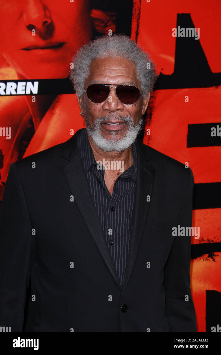 HOLLYWOOD - OCTOBER 11: ''Morgan Freeman attends the 'Red' Los Angeles ...