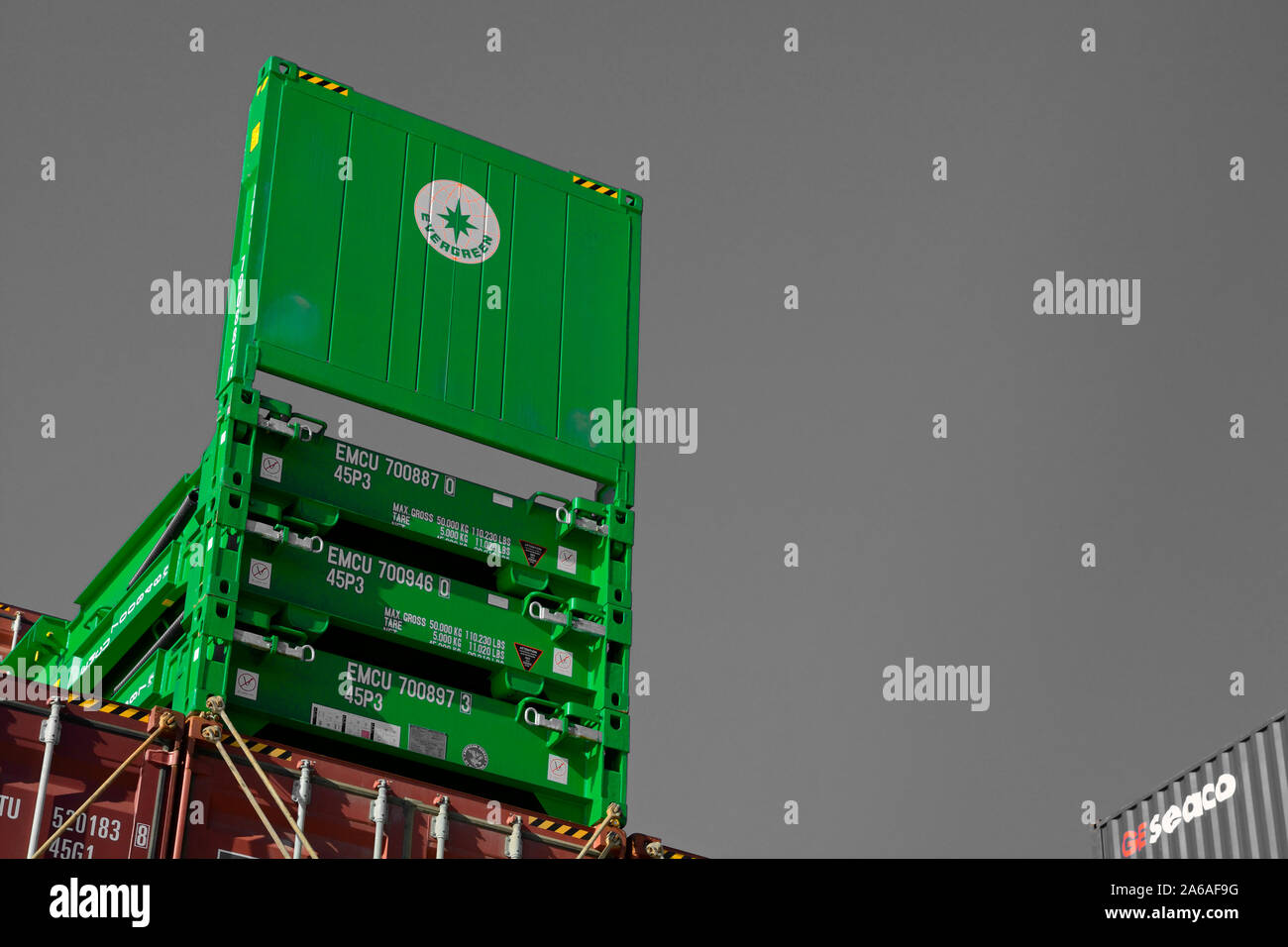 Flat rack container hi-res stock photography and images - Alamy