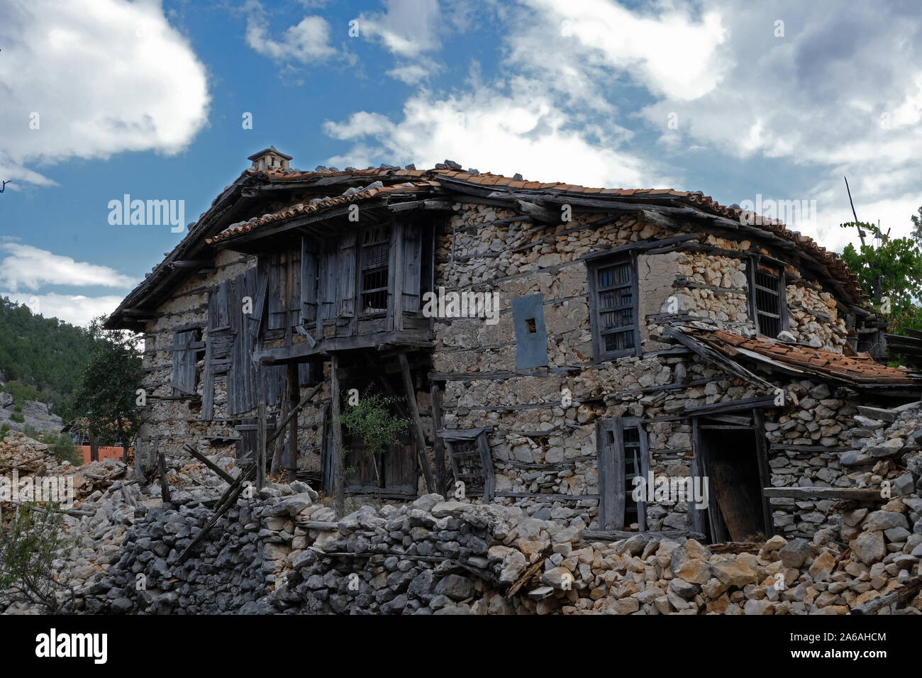 Düğmeli Houses (Buttoned houses) which have traditional architectural ...