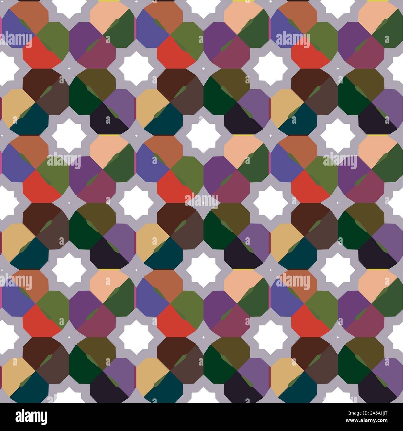 Geometric ornamental vector pattern. Seamless design texture Stock ...