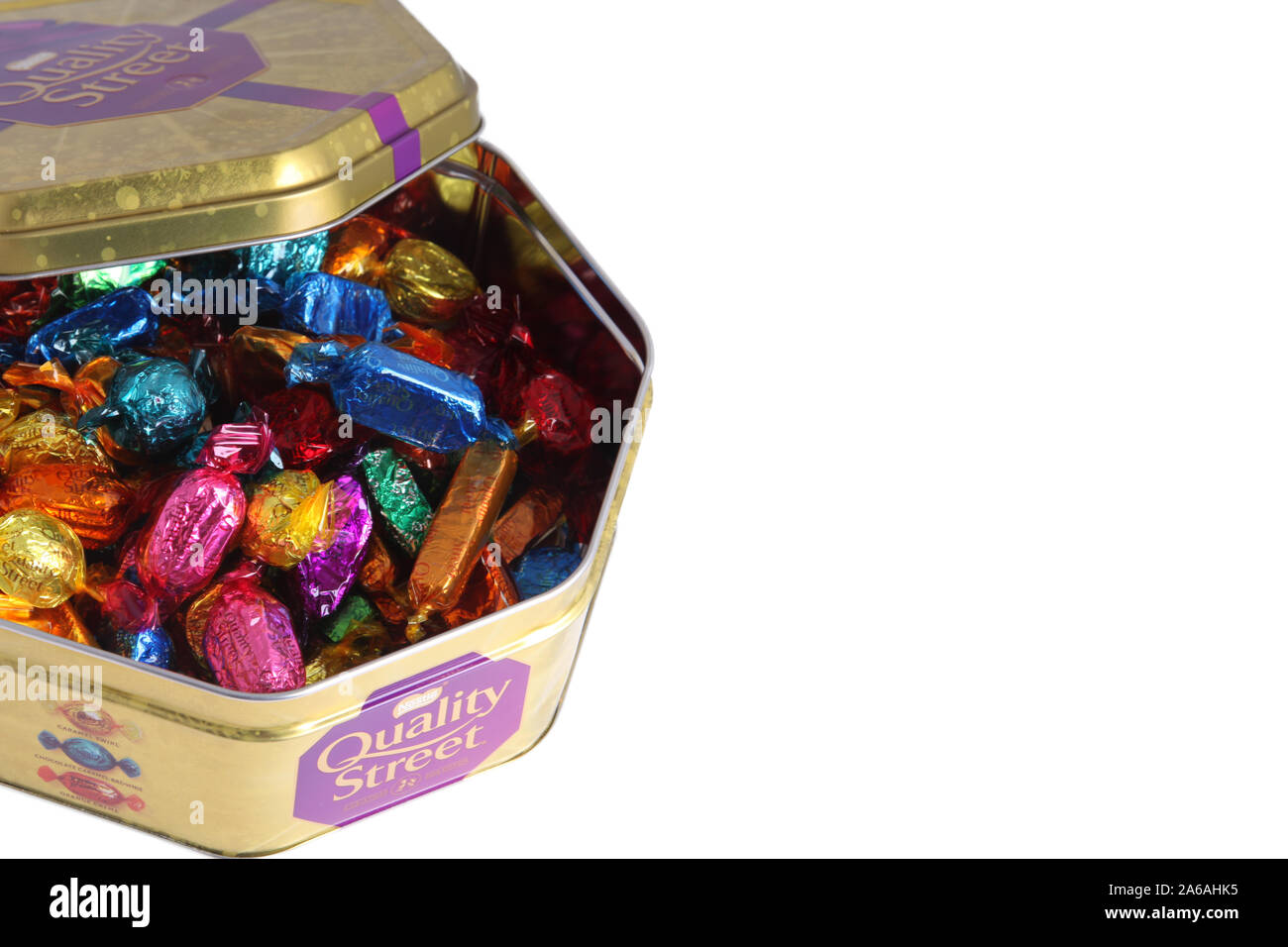 Quality street chocolate the purple one hi-res stock photography and ...
