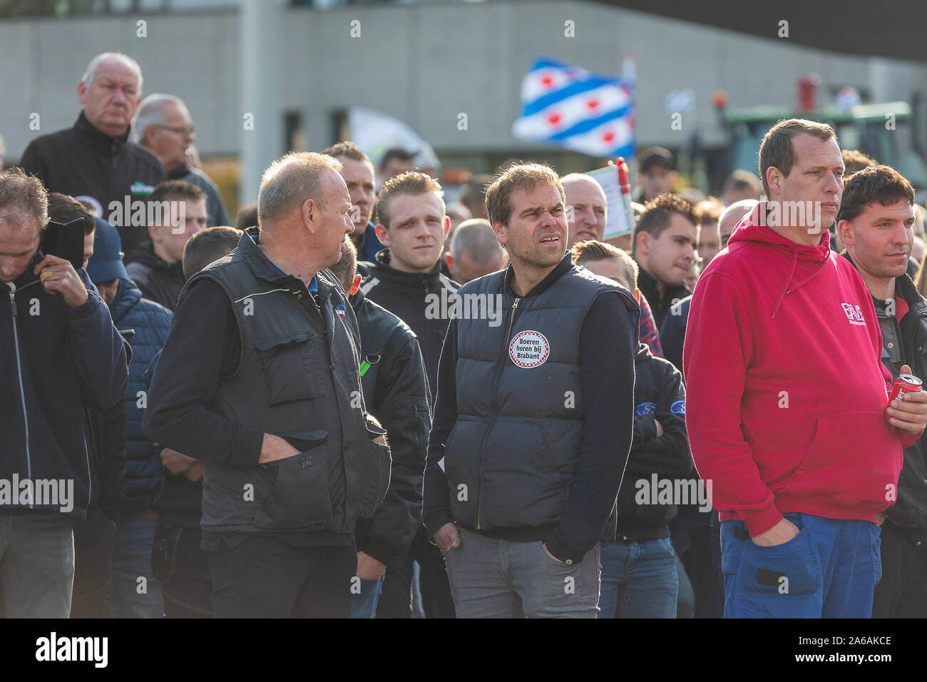Den Bosch, Netherlands. 25th Oct, 2019. DEN BOSCH, Farmers Protest ...