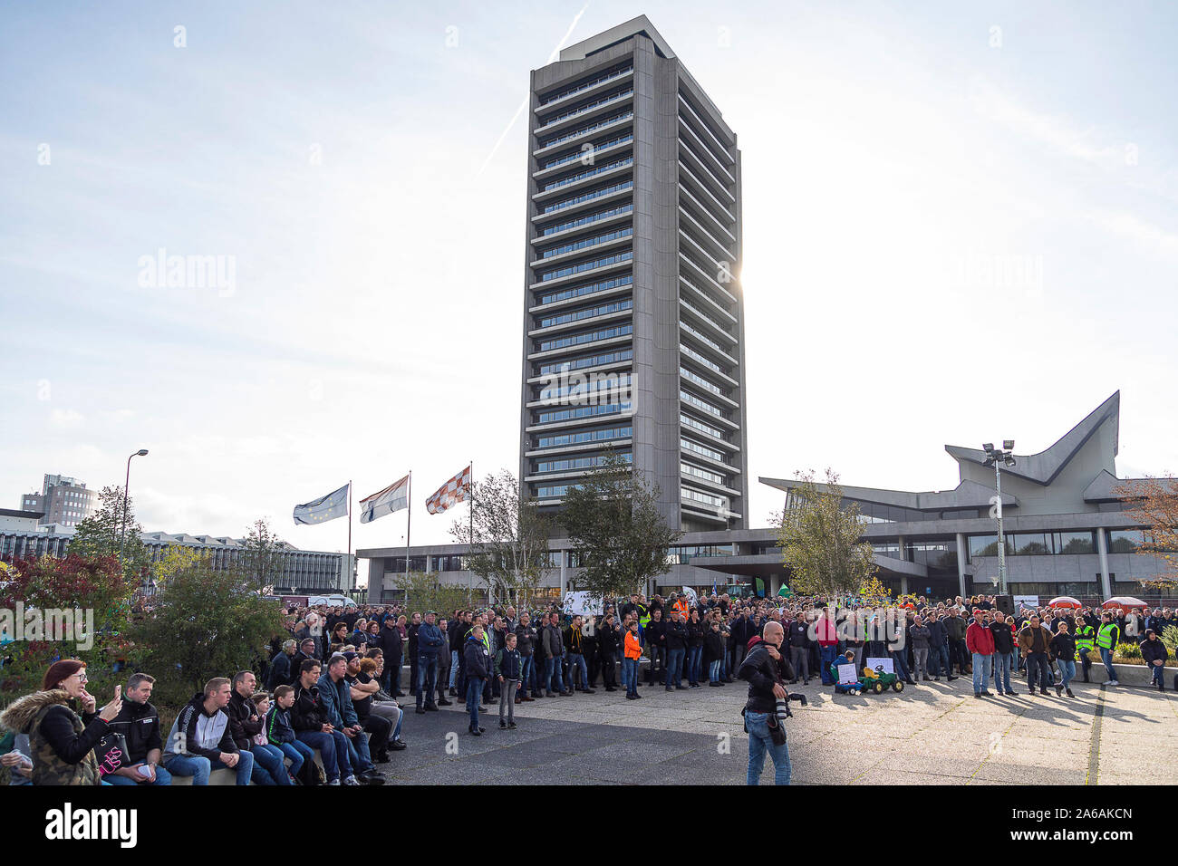 Den Bosch, Netherlands. 25th Oct, 2019. DEN BOSCH, Farmers Protest ...