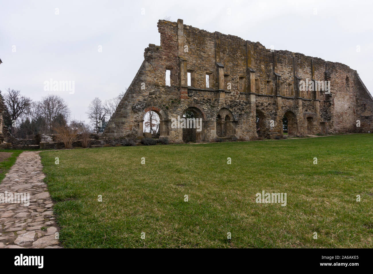 The Carta Monastery, a former Cistercian (Benedictine) Abbey in ...