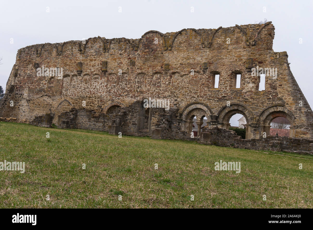 The Carta Monastery, a former Cistercian (Benedictine) Abbey in ...