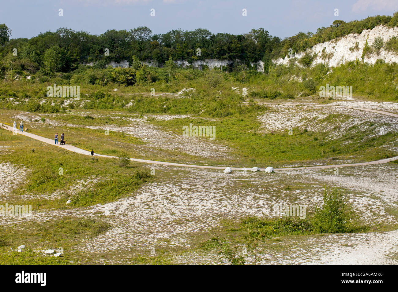 Former chalk pit hi-res stock photography and images - Alamy