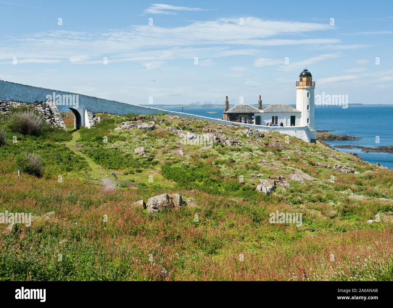 Low Light Lighthouse. Isle of May, Fife, Scotland Stock Photo - Alamy