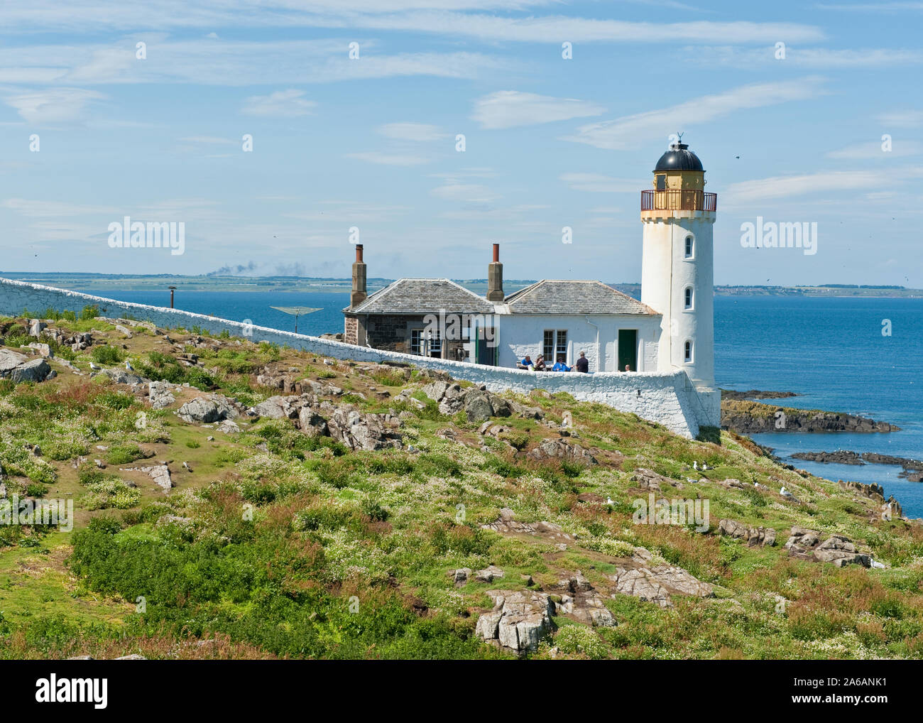 Low Light Lighthouse. Isle of May, Fife, Scotland Stock Photo - Alamy
