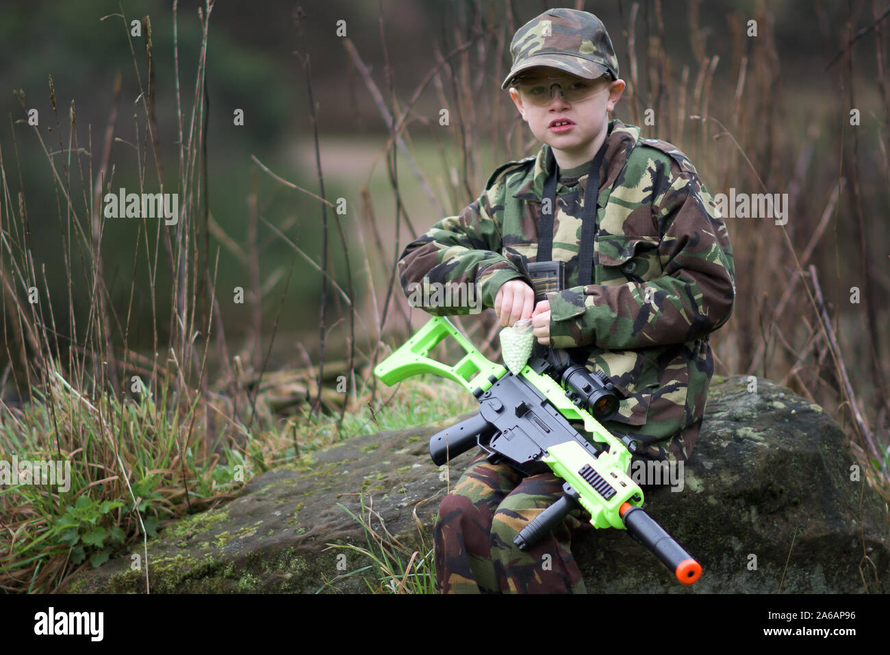 Bb toy gun hi-res stock photography and images - Alamy
