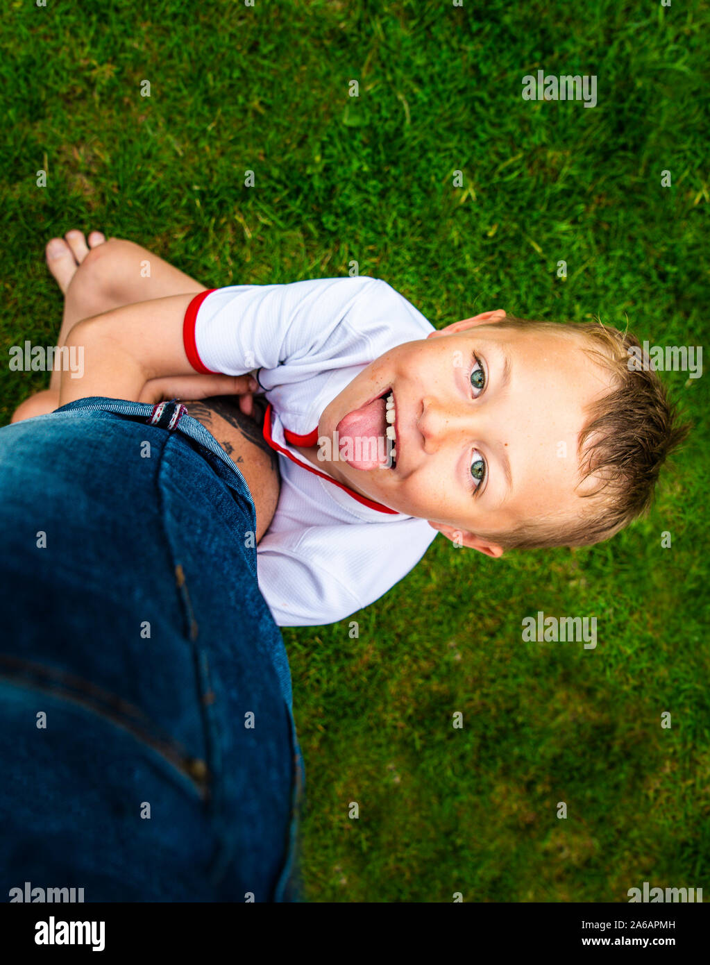 Grabbing leg hi-res stock photography and images - Alamy